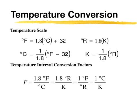 All Temperature Conversion Formulas Formulazik