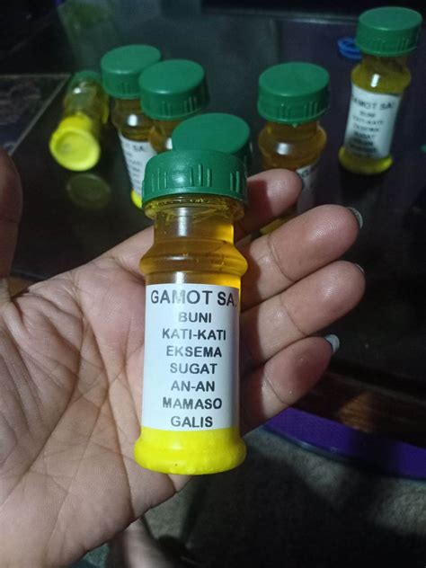 Langis With Sulfur Gamot Sa Buni Kati Kati Eksema Sugat An An Mamaso
