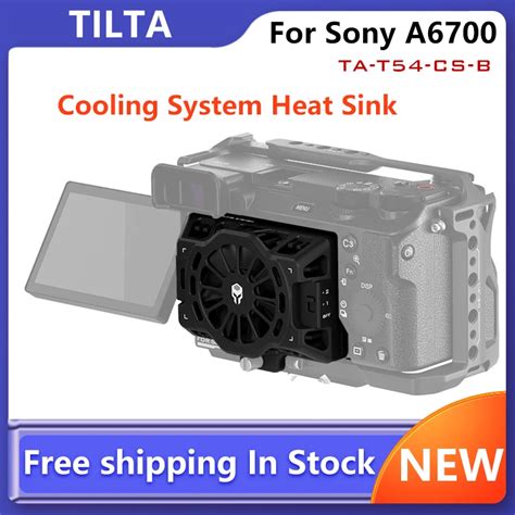 TILTA TA T54 CS B Cooling System Heat Sink Compatible With For Sony A6700 Png