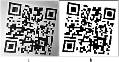 Binarization Effect Diagram A Before Binarization And B After Download Scientific Diagram