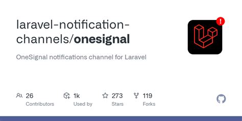Github Laravel Notification Channels Onesignal Onesignal