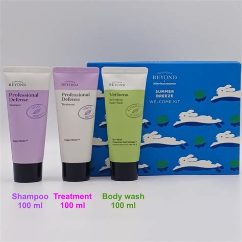 Beyond Summer Breeze Welcom Kit Shampoo Treatment Body Wash Directly