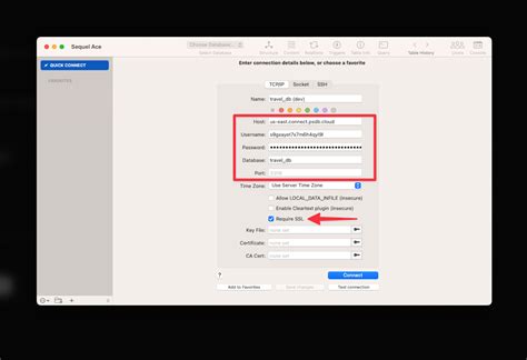 Connect A Mysql Gui To Planetscale Planetscale