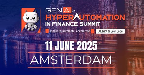 industry events generative ai and hyperautomation in finance
