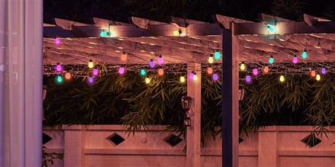 Bring Home A 96 Foot Run Of Govees Outdoor Multi Color String Lights At 65 Reg 100