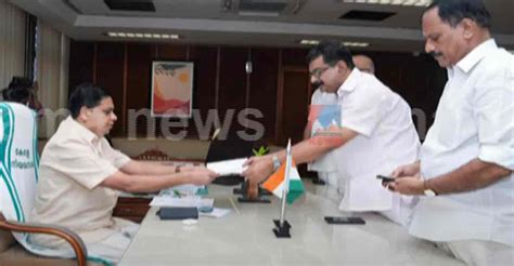 Pv Anvar Meets Speaker An Shamseer Resigns As Nilambur Mla Kerala News