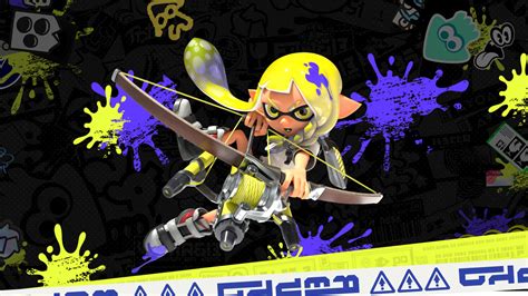Splatoon 3 Inkling And Octoling Version 4 Wallpaper Cat With Monocle