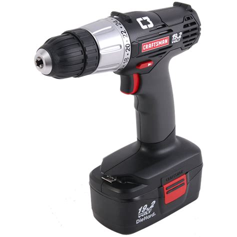 Craftsman 17191 192 Volt C3 Cordless Drilldriver