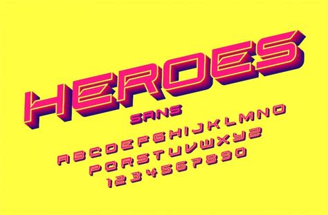 스포츠 현대 미래 알파벳 글꼴입니다 기술 디지털 영화 로고 디자인을위한 타이포그래피 도시 스타일의 글꼴 프리미엄 벡터