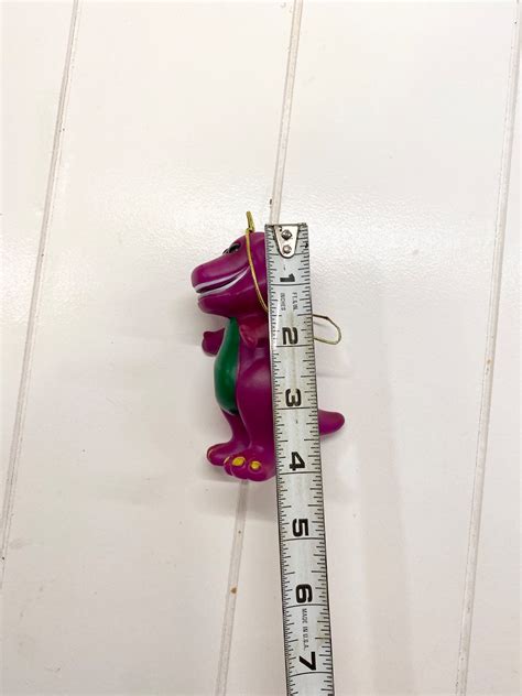 Vintage Barney And Friends Pvc Plastic Ornament Vintage Etsy