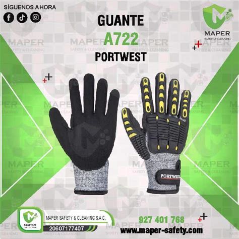 Guante A722 Portwest Mapersafetytienda