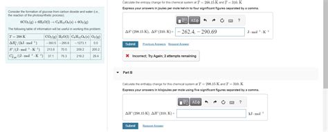Solved Calculate The Entropy Change For This Chemical System Chegg