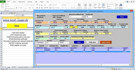 Entwicklung Von Programmen In Excel Excel Vba Programmierung Lager
