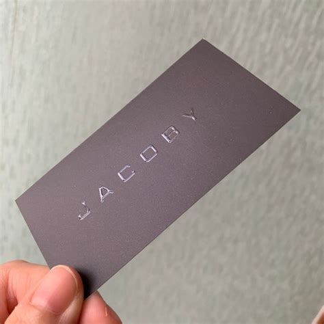 Texture UV Finish Kartu Nama TUF Premium