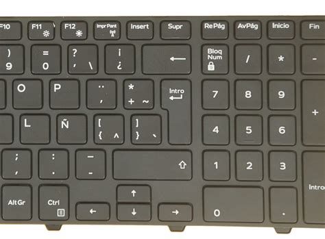 Dell Laptop Keyboard Layout
