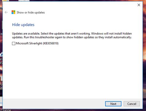 How To Block Unwanted Windows Updates Using Show Or Hide Tool