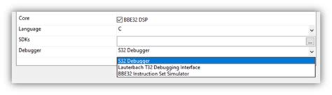 Howto Debugging Bbe32 Dsp On S32r45 Using S32 Debugger Nxp Community