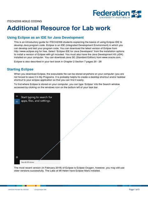 using eclipse ide for java pdf eclipse software graphical user