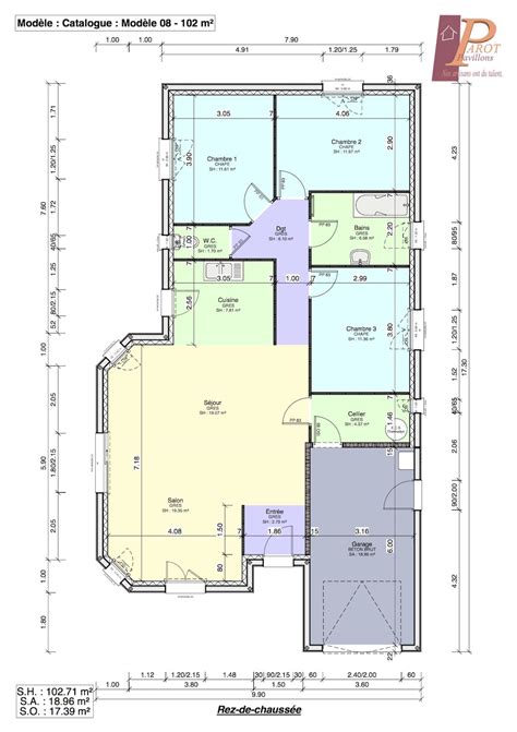 Plans De Maison à Un étage Et Sur Terrain étroit