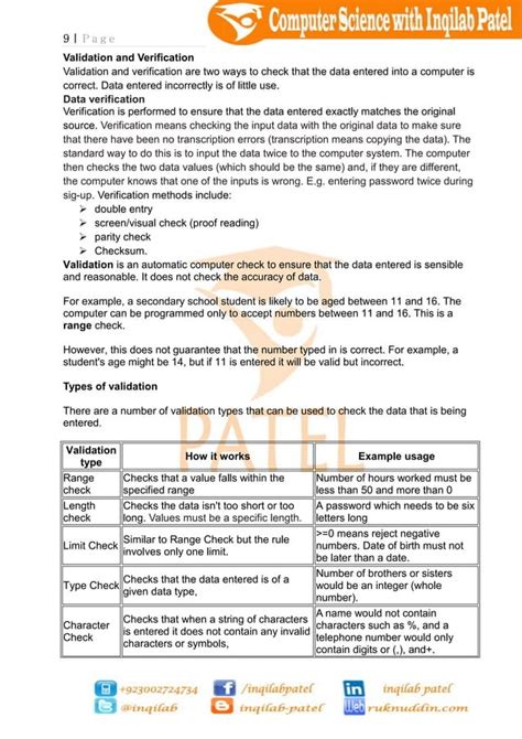 Igcse And O Level Computer Workbook For P2 By Inqilab Patel Pdf