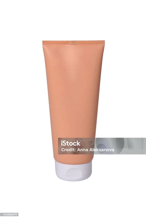 흰색 배경에 고립 된 핸드 크림 튜브의 수직 샷 패키지 디자인 화장품 재단 현실적인 튜브 패키지 디자인 화장품 재단 현실적인 튜브 템플릿 0명에 대한 스톡 사진 및 기타