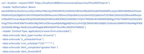 Creating Splunk Alerts And Setting Permissions Through Rest Api