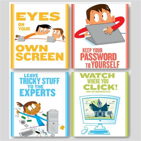 Classroom Technology Rules Printable Posters Classroom Freebies