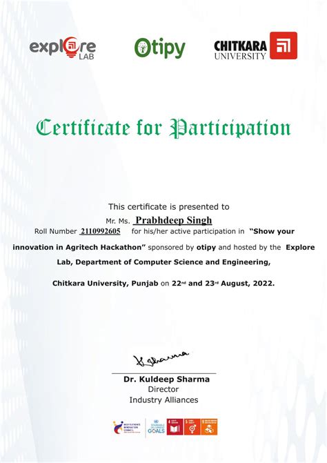 Prabhdeep Singh On Linkedin Successfully Participated In An Agritech Hackathon Hosted By