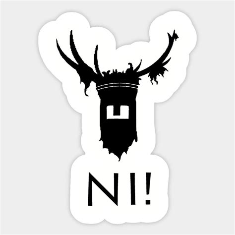 monty python ni by sqwear in 2022 monty python knight custom stickers