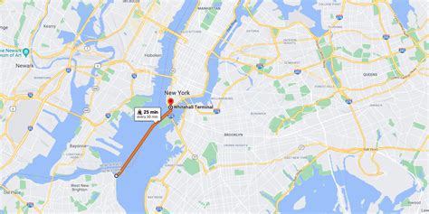 Mapa Del Ferry De Staten Island Empire Outlets 2025 Info And Deals