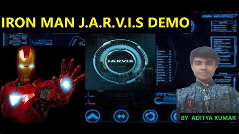 Iron Man Jarvis Demo Project By Python Codes Youtube
