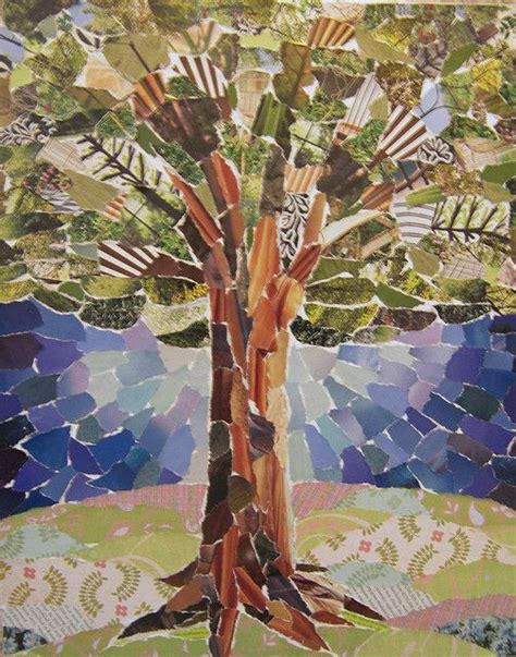 As 25 Melhores Ideias De Tree Collage No Pinterest Colagem E Arte De
