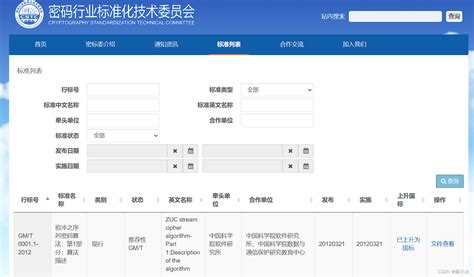 【密码学篇】密码行业标准汇总(gm) Csdn博客 【密码学篇】密码行业标准汇总(gm) Csdn博客