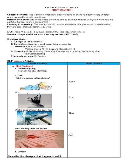 Q1 Week 2 3 Day 1 Bent Pdf Learning Cognition