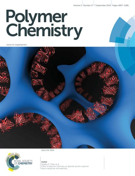 Pdf Effect Of Polymer Chemistry On Globular Proteinpolymer Block