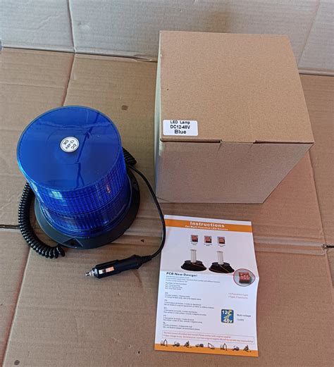 High Performance Xenon Strobe Lamp Dc Voltage 12 48v Super Bright Rotary Lamp White Warning