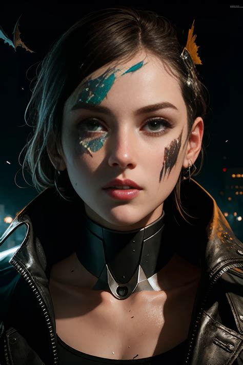 【ai绘画】赛博朋克头像，有需要的朋友可以保存 哔哩哔哩