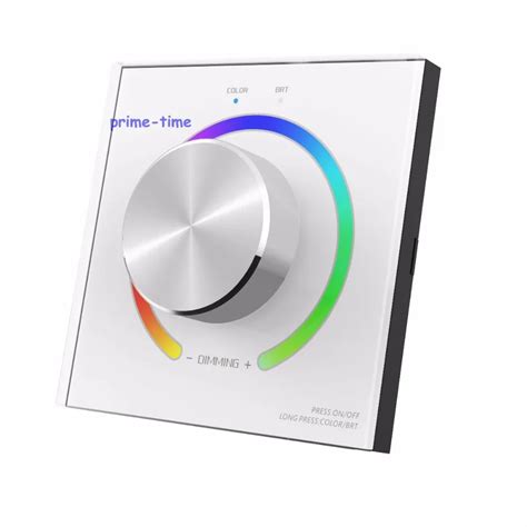 LTECH DX63 LTECH Rgb Dmx 512 Led Controller Console Wall Mounted Knob Panel Wireless RF 2 4g