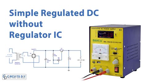 Simple Regulated DC Without Regulator IC