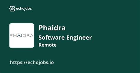 phaidra is hiring senior software engineer mlops ai platform usd 122k 198k remote [deep