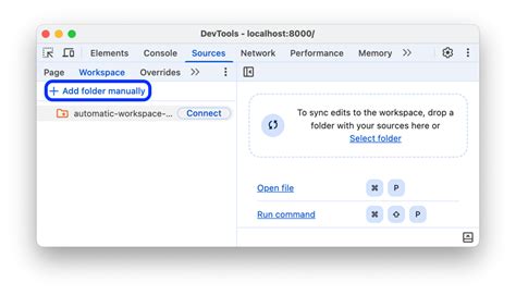 设置工作区以保存对源文件所做的更改 Chrome Devtools Chrome For Developers
