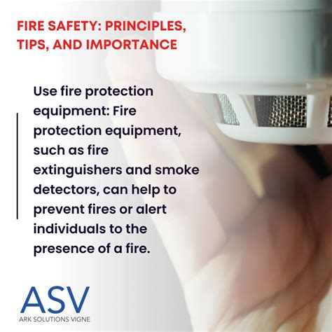 Fire Safety Principles Tips And Importance Ark Solutions Vigne