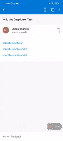 Github Marcoimproda Ionic Vue Deeplinks Demo Basic Configuration Of Deep Links For Ionic Vue Js