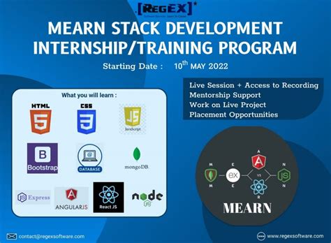 summer internship program may 2022 regex software