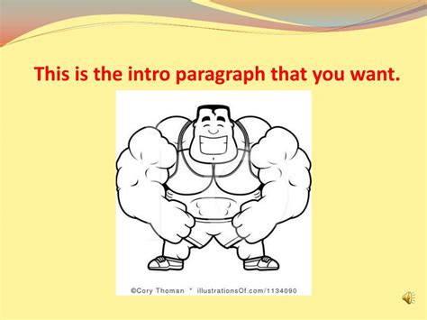 PPT Introductory Paragraph PowerPoint Presentation Free Download ID
