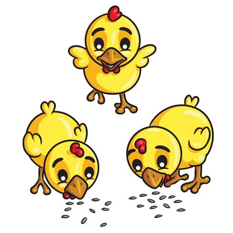 Pollito Dibujo Animado