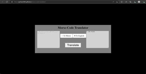 Github Parham2002morse Code Translator
