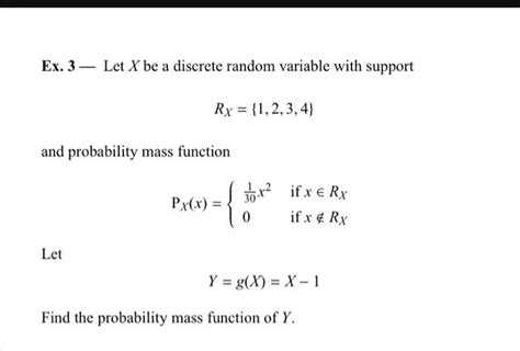 Solved Ex 1 Let X Be An Absolutely Continuous Random