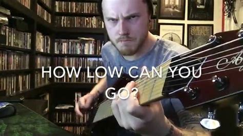 How Low Can You Go Digitech Drop Pedal On 8 String Drop E Youtube