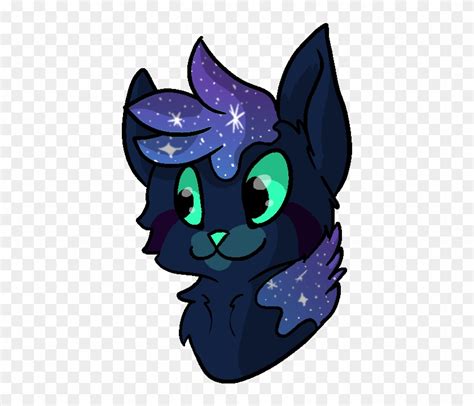 Galaxy Cat Headshot By Deathbyufo On Deviantart Galaxy Cat Drawings